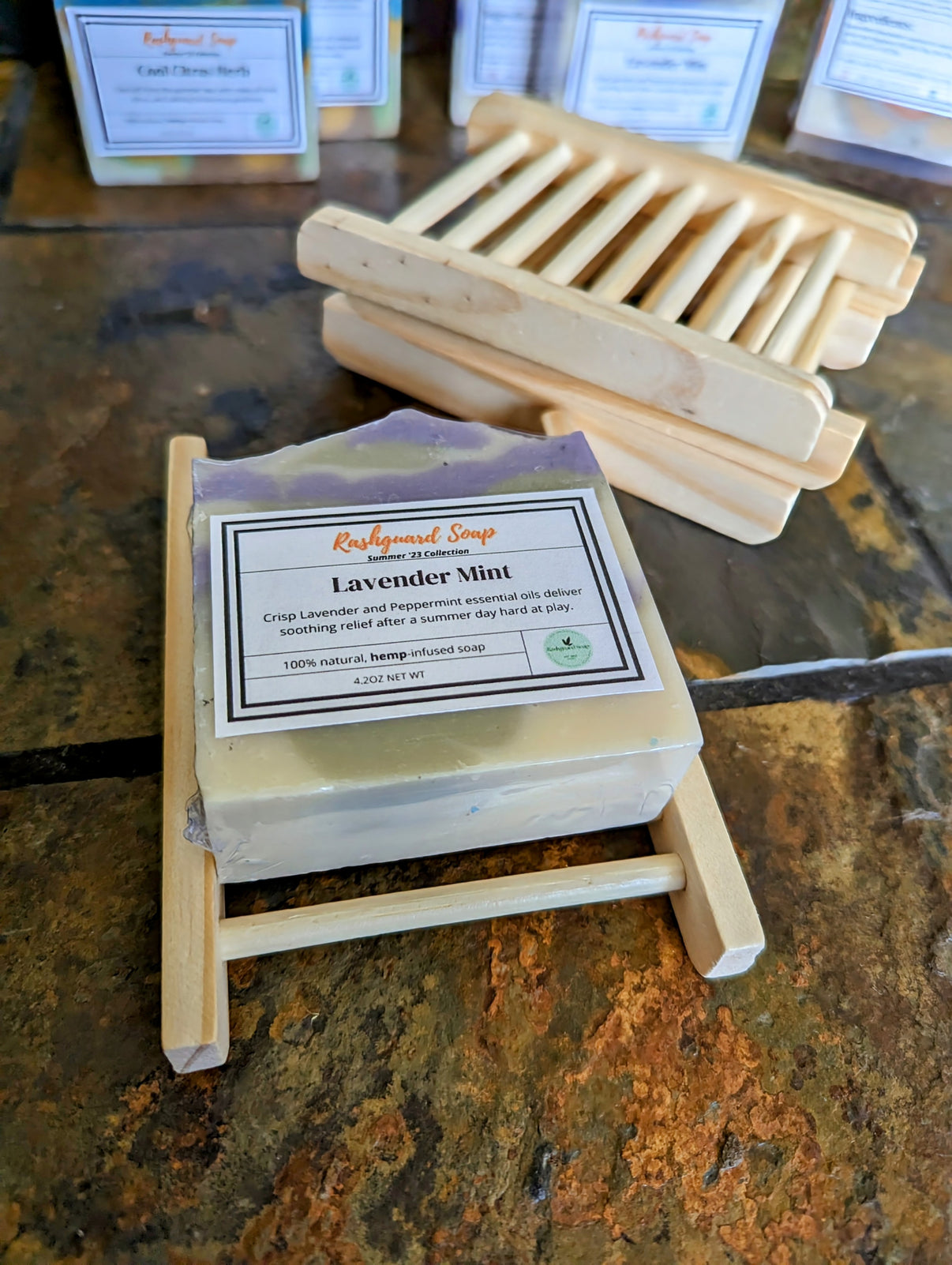 Wood Soap Saver Ladder Dish – Rashguard Soap